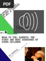 PEDS Score Form | PDF | Autism | Behavioural Sciences