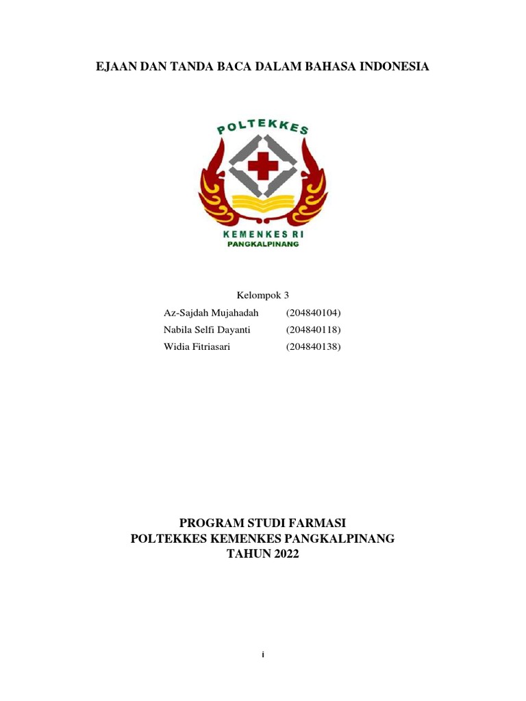 Kelompok 3 - Makalah Tentang Ejaan Dan Tanda Baca | PDF