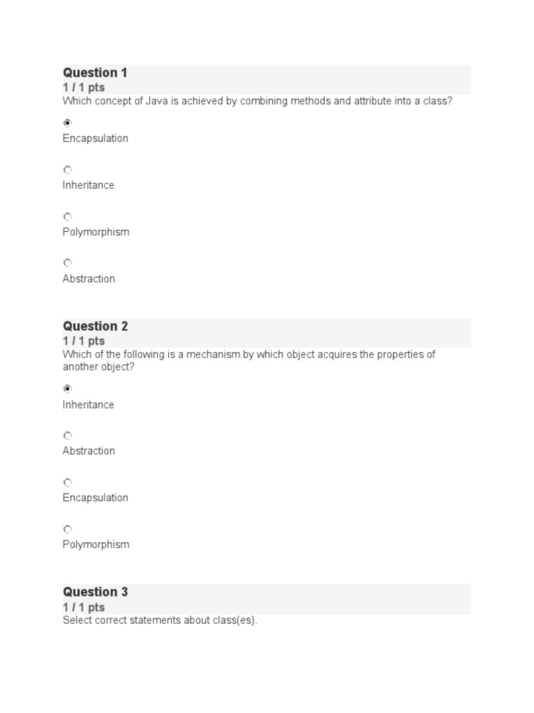 (S2-SUMMATIVE) Summative Assessment Object-Oriented Programming For Module 5 and 6 | PDF | Class ...