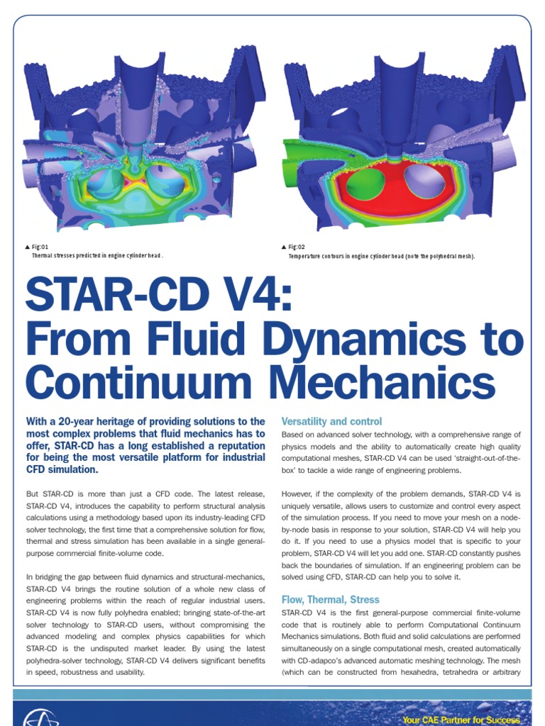 Computational Continuum Mechanics and Multiphysics Capabilities of STAR ...