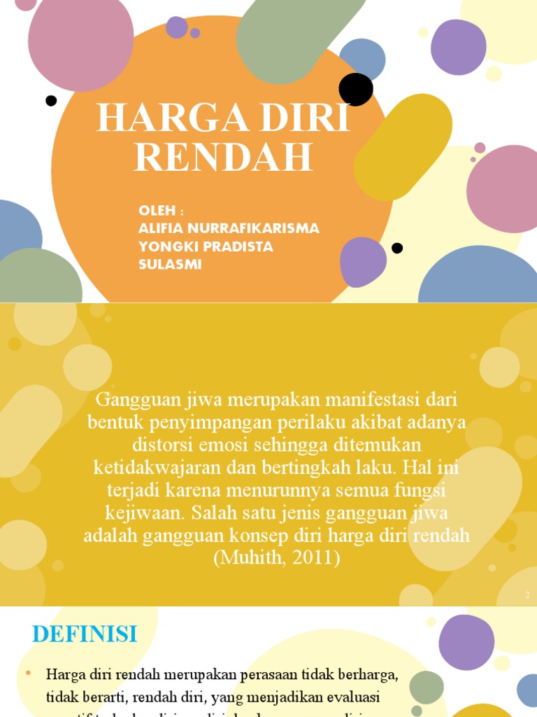 Harga Diri Rendah | PDF