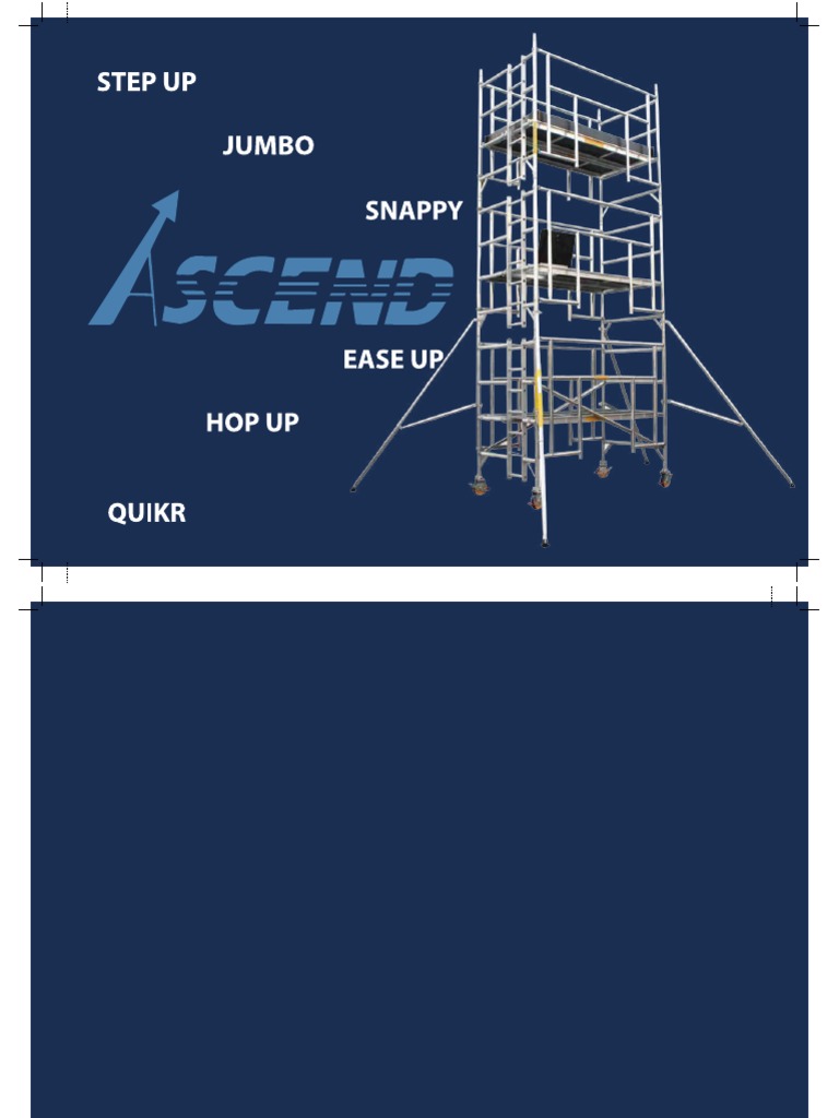 Brochure | PDF | Scaffolding | Manufactured Goods