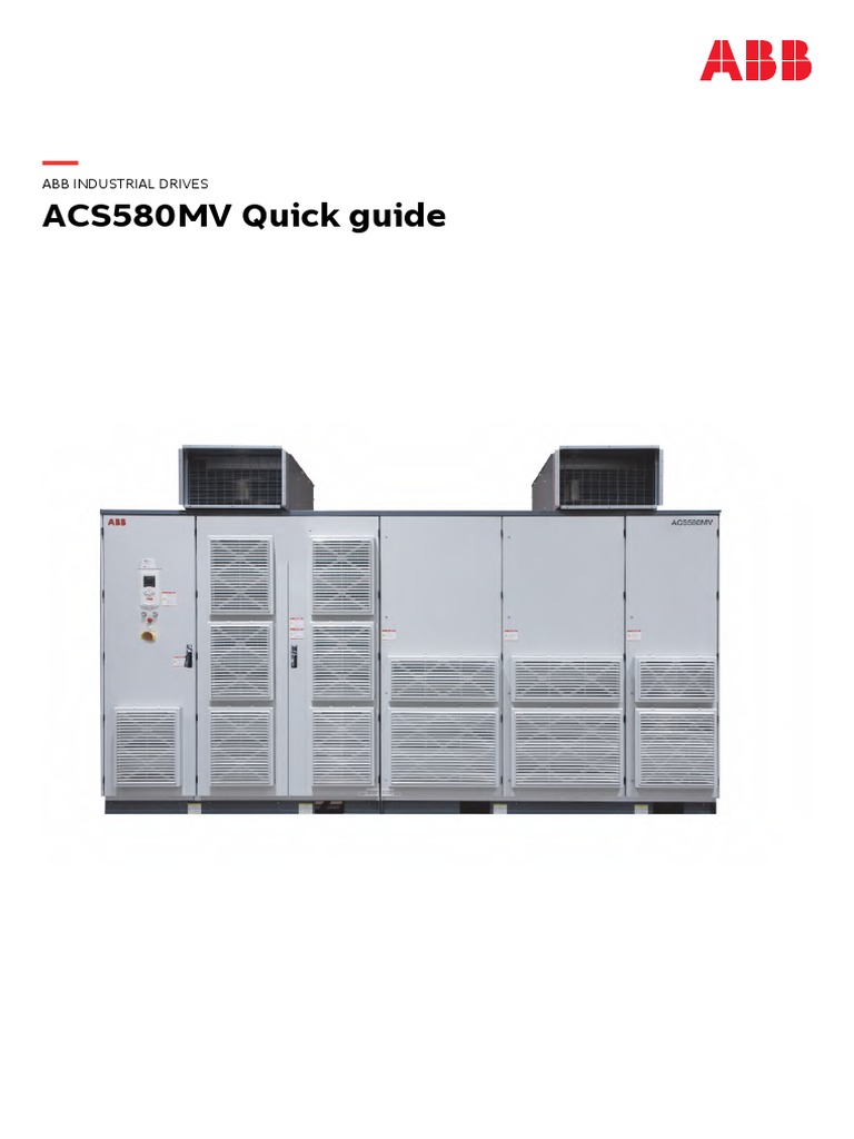 Acs580mv Quick Guide 2ubb019170 E01 Rev D | PDF | Electrical Wiring ...
