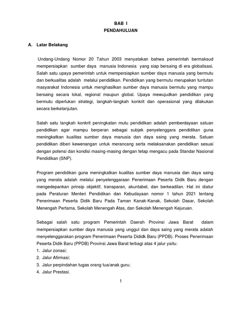 Pos PPDB TP 2022 - 2023 Revisi | PDF