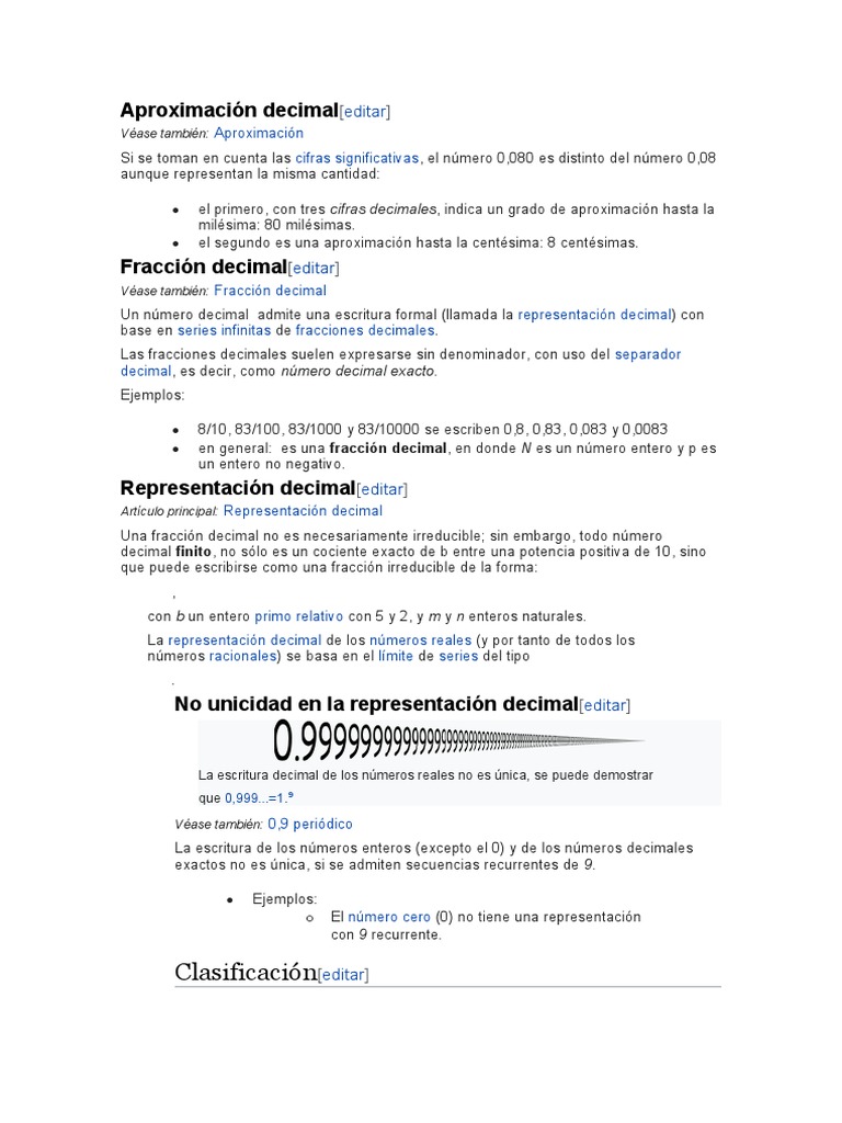 Números Periódicos | PDF | Número racional | Álgebra