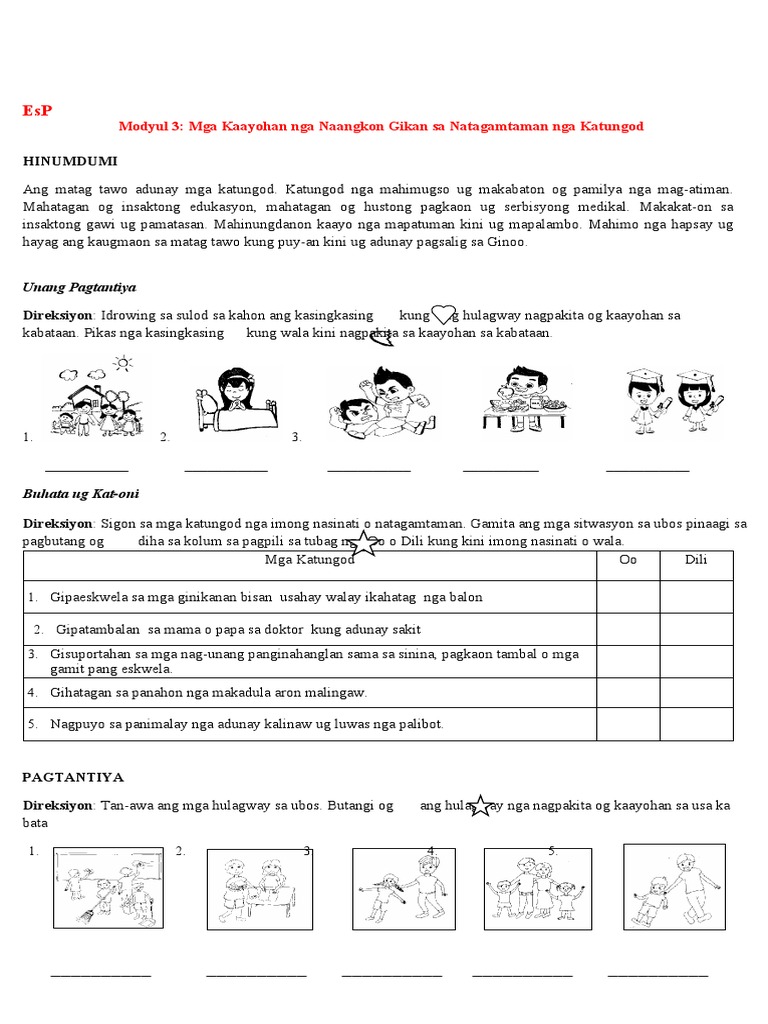 Learning Activity Sheets | PDF