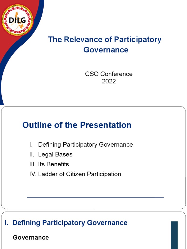 Understanding Participatory Governance | PDF | Governance | Public ...