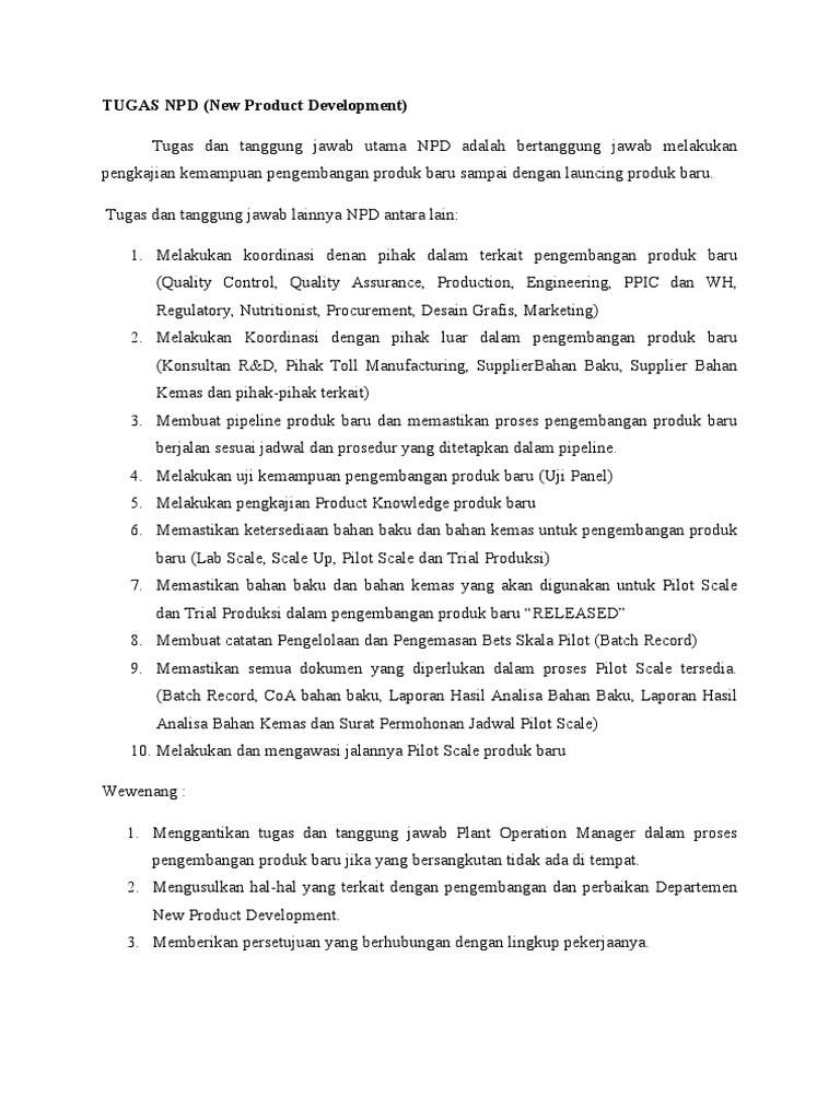 Tugas NPD | PDF