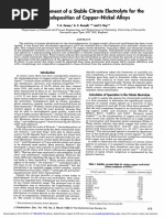 Crystal Structure of Copper (II) Citrate Monohydrate Solved From A ...