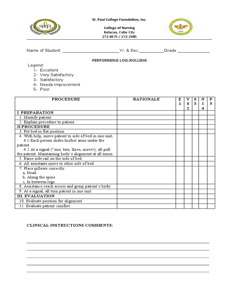 Performing Log-Rolling | PDF