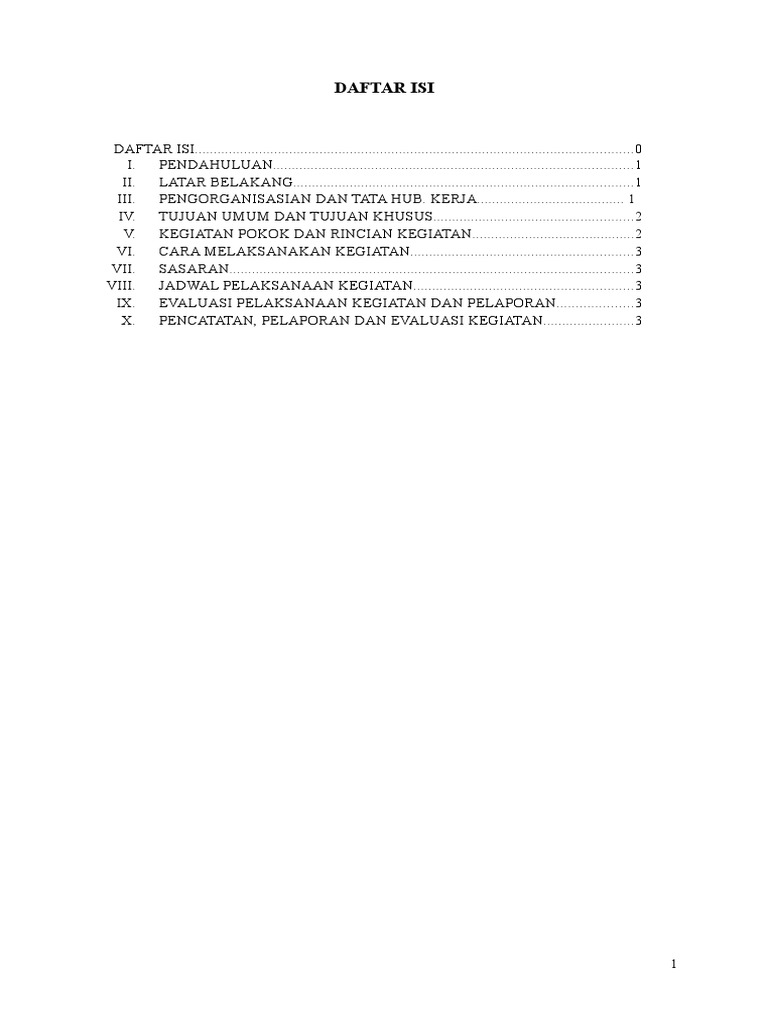KAK PENCATATAN DAN PELAPORAN KB Fix | PDF