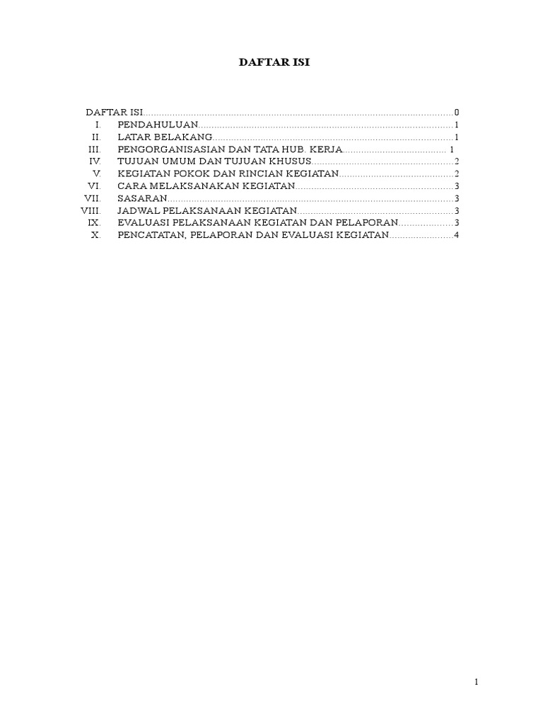 Kak Supervisi Dan Bimbingan Teknis (Bimtek) KB Fix | PDF