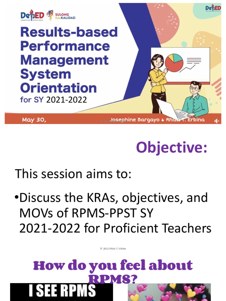RPMS-PPST.pptx | PDF | Teaching Method | Learning