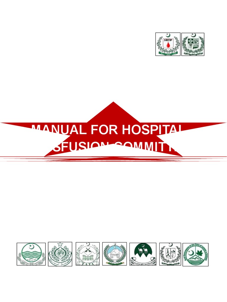 Hospital Transfusion Committee Manual-20170508 | PDF | Blood ...