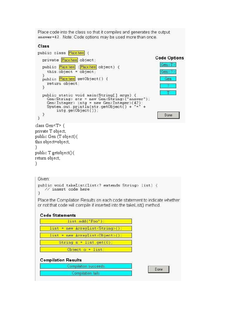 Class Gen (Private T Object Public Gen (T Object) (This - Object Object ) Public T Getobject ...