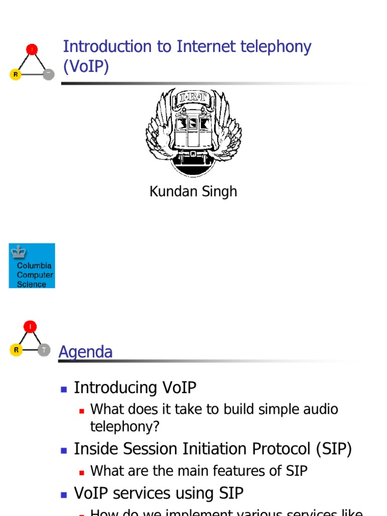 Voip Intro | PDF | Session Initiation Protocol | Voice Over Ip