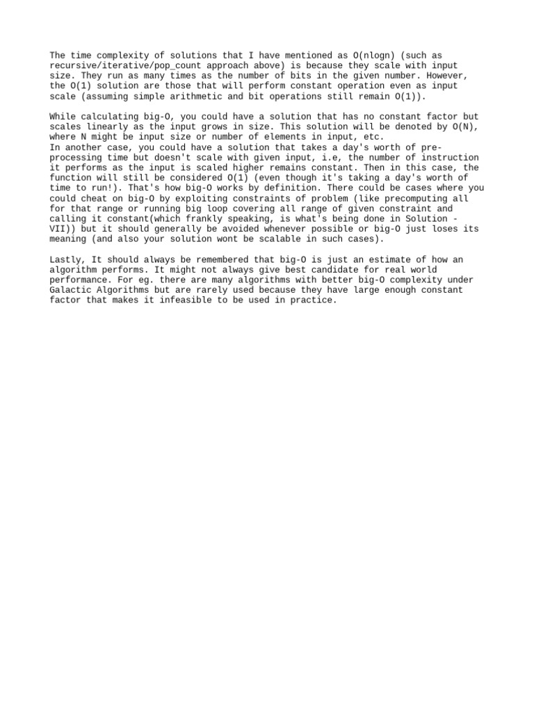 Time Complexity | PDF