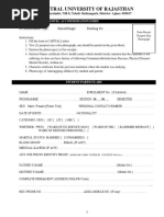 Hostel Application Form Template | PDF