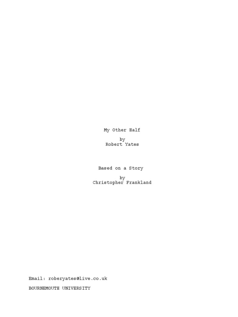 My Other Half | PDF | Leisure