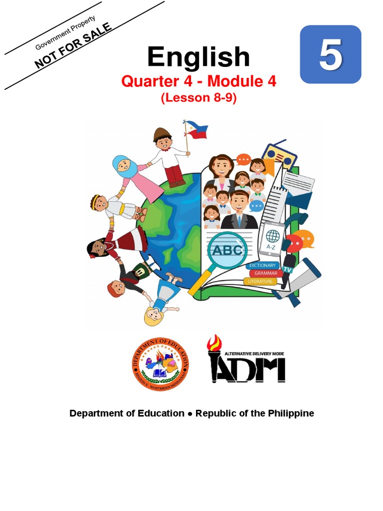 English: Quarter 4 - Module 4 | PDF | Flowers | Educational Assessment