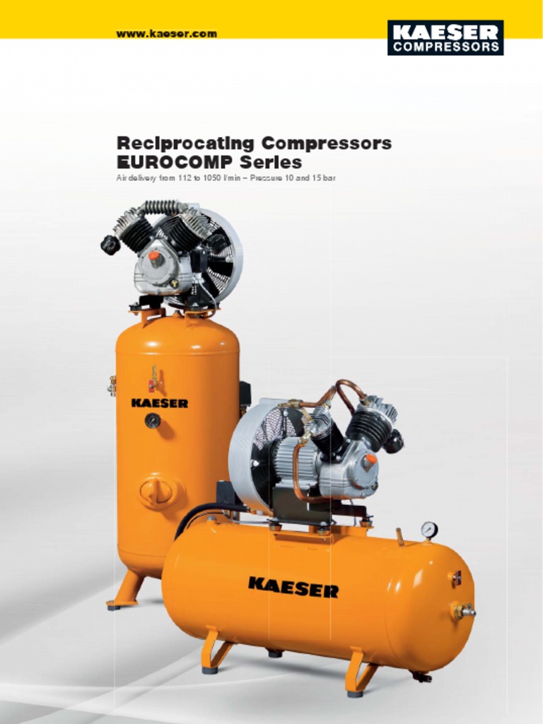Reciprocating Compressors (Kaeser) | PDF | Engines | Valve