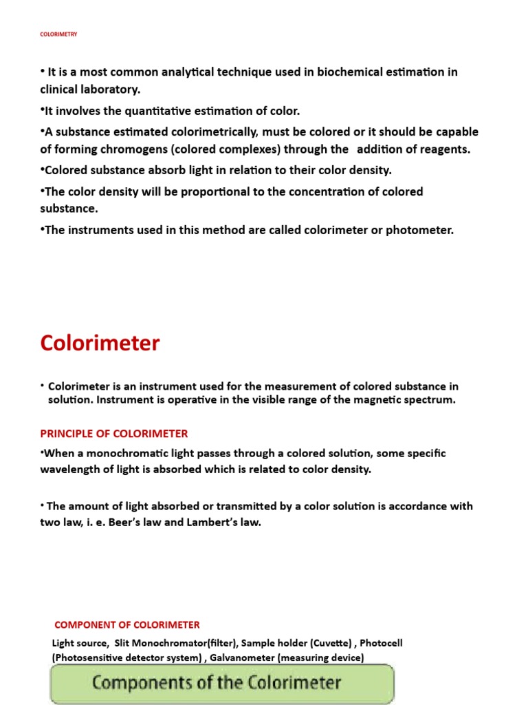 Final Colorimeter Spectrophotometer | PDF | Spectrophotometry | Absorbance