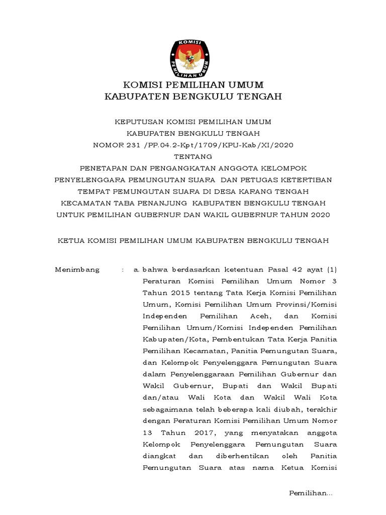 Draft SK Kpps Dan Pam Tps | PDF