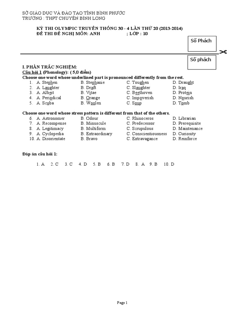 Olympic English Exam for 10th Grade | PDF | Auction | Anger