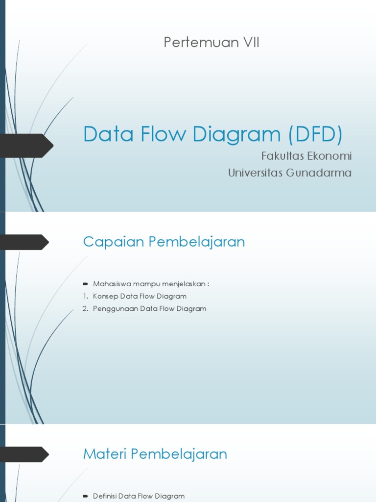 Pertemuan 4. Data Flow Diagram | PDF