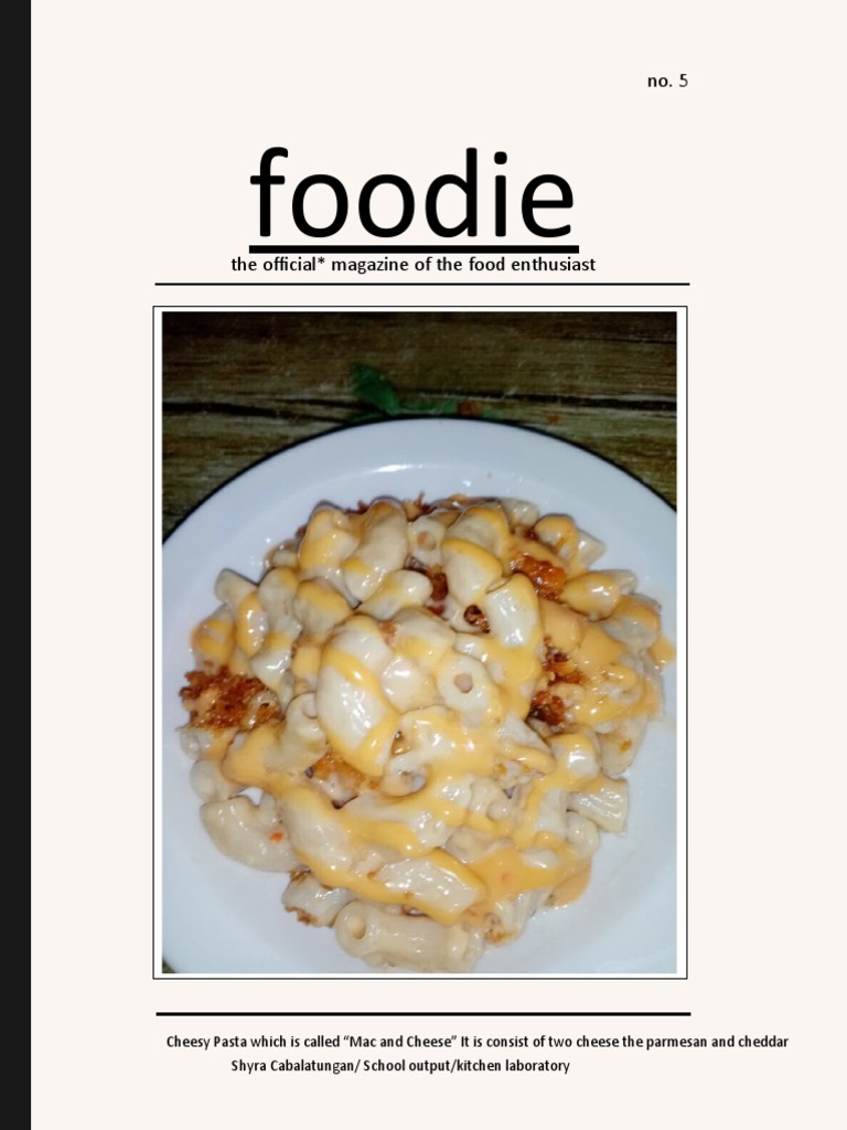 food magazine | PDF | Foods | Cooking
