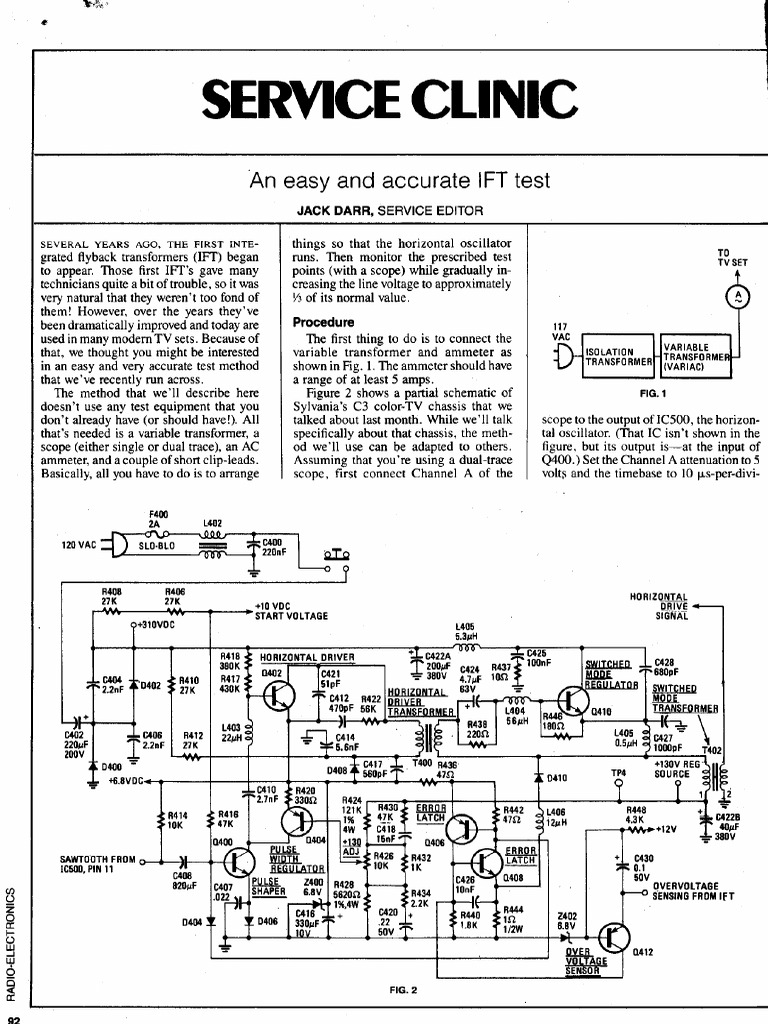 Integrated Flyback Transformer Testing | PDF | Computers