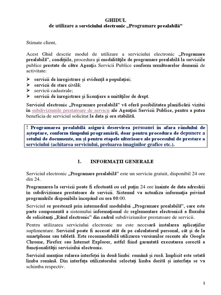 GHIDUL-Utilizatorului-pentru-programare Online La SSC | PDF