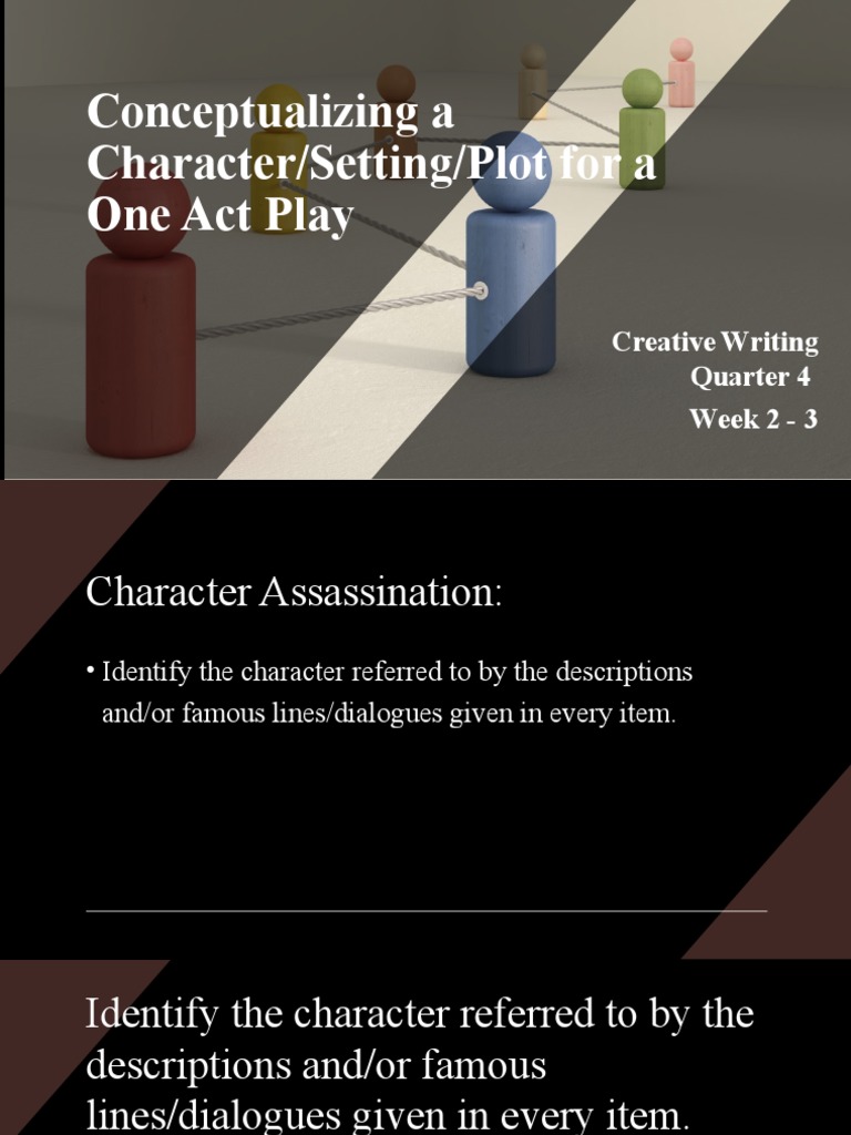 Conceptualizing A Character | PDF | Writers | Motivation