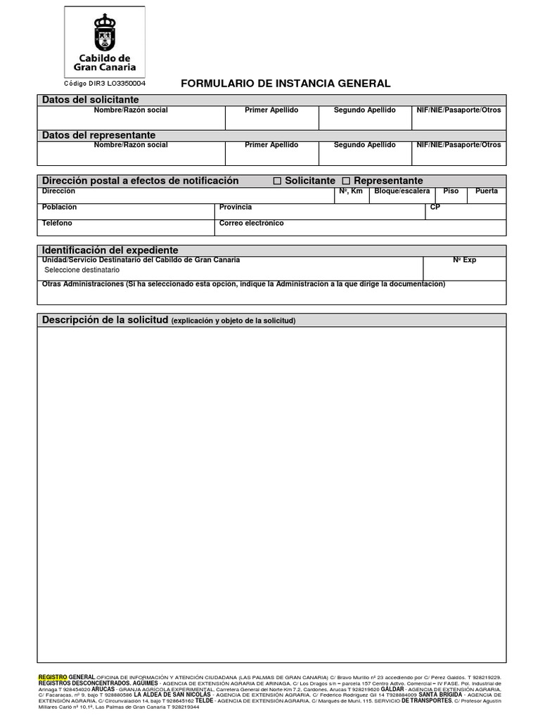 Instancia General V2022 | PDF | Privacidad de la información | Gobierno