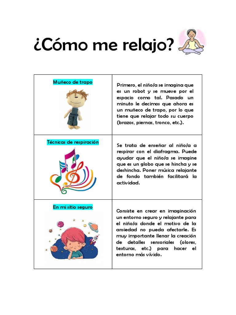 Cómo Me Relajo | PDF
