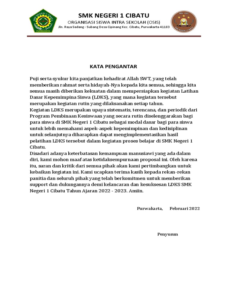 Proposal Ldks | PDF