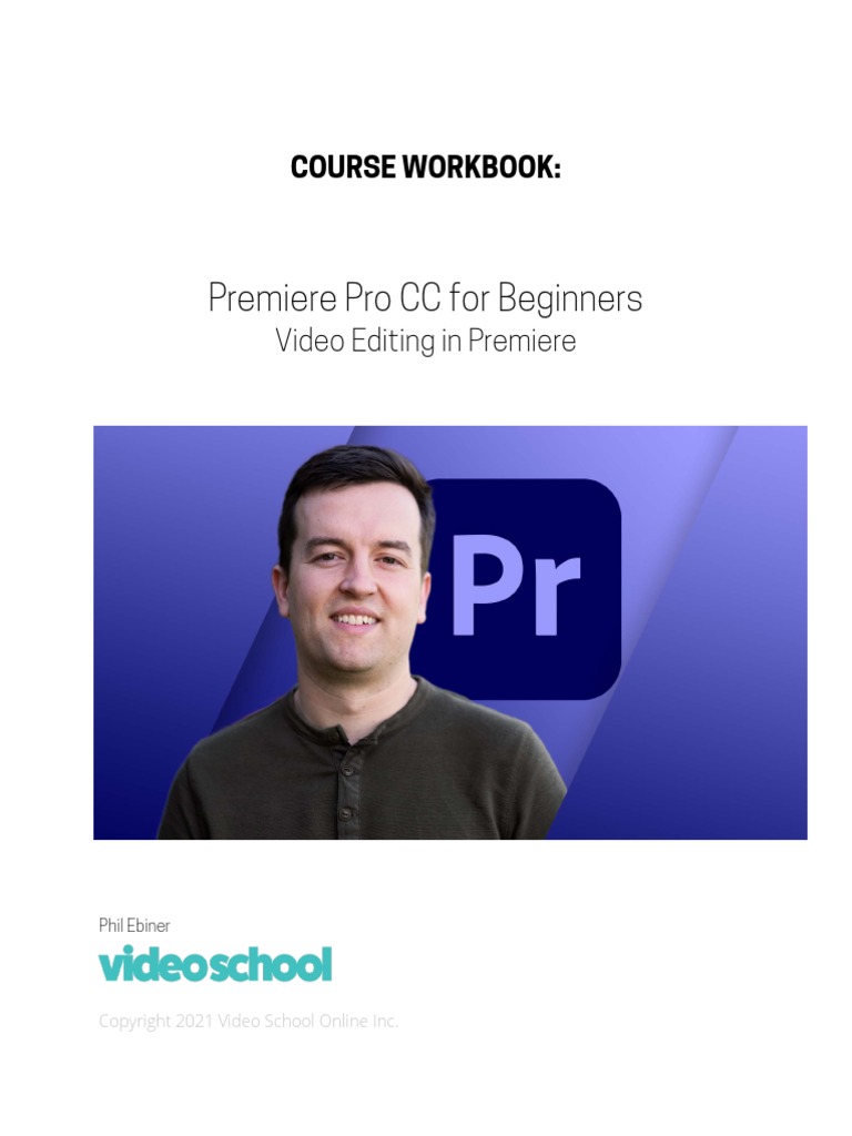 Premiere Pro Course Workbook | PDF | Window (Computing) | Computing