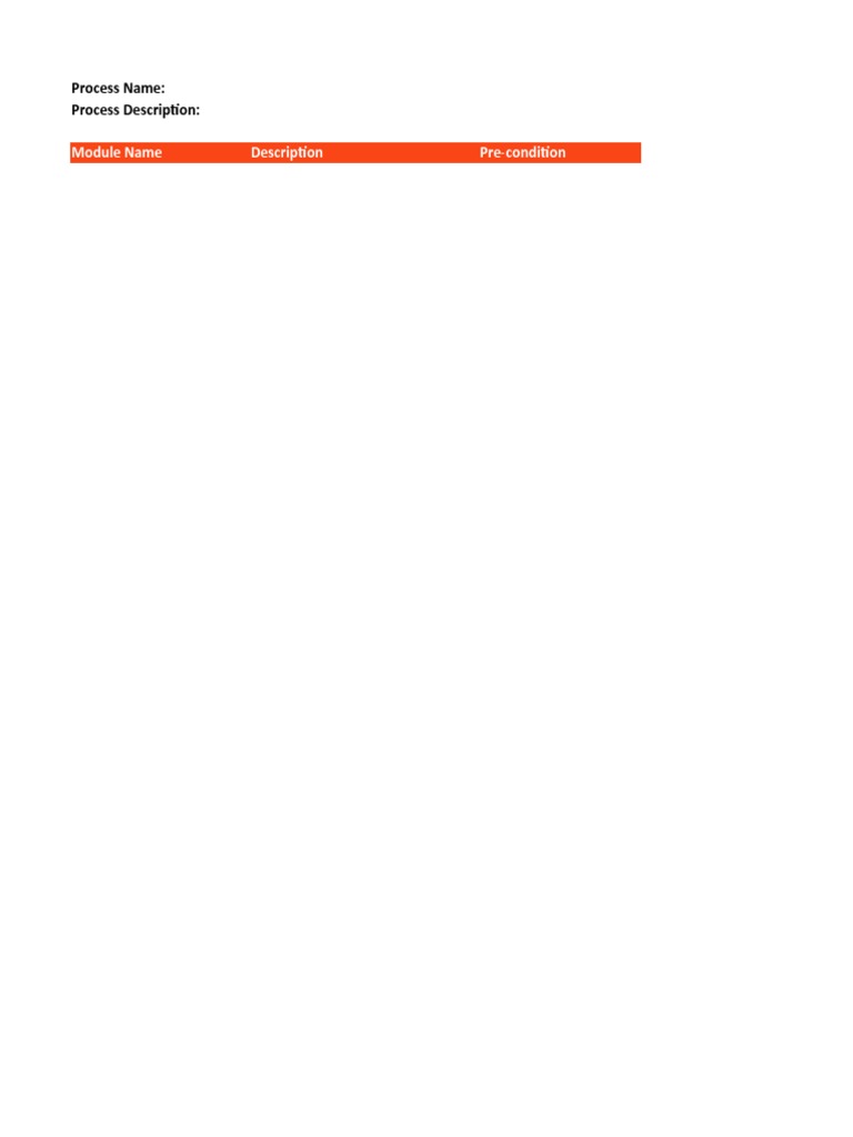 Process Whiteboard Template | PDF