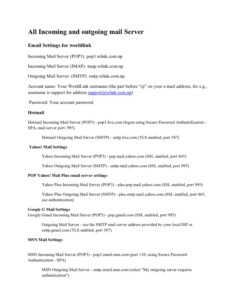 all-incoming-and-outgoing-mail-server-pdf