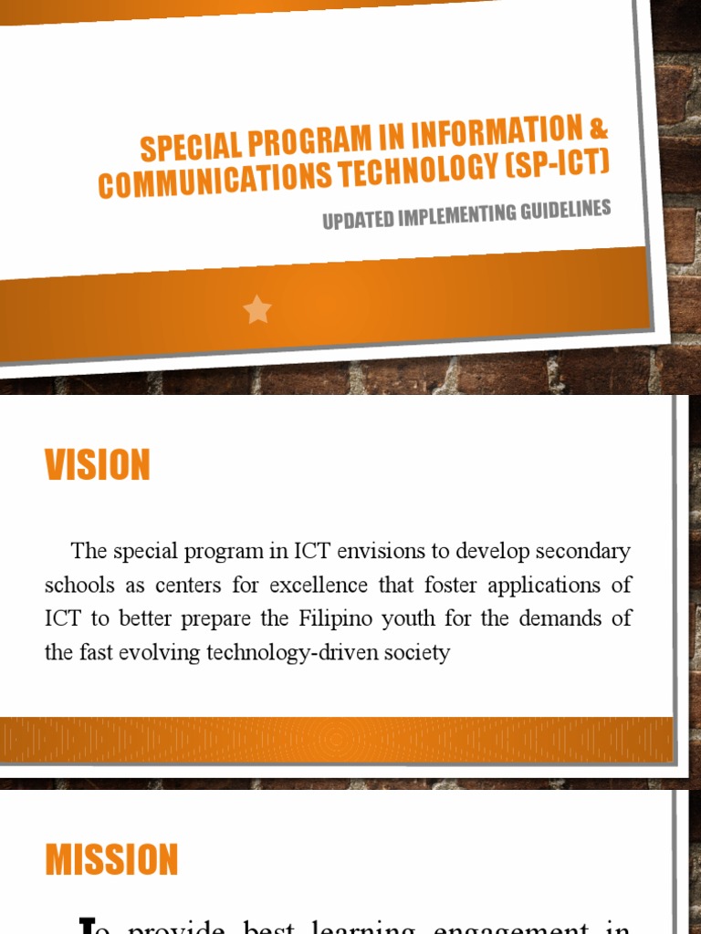 Sp-Ict Guidelines - For Secondary | PDF | Educational Technology ...