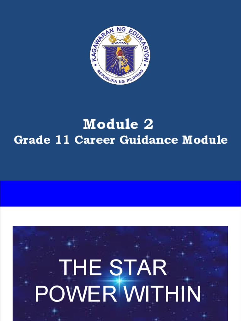 Grade 11 Career Guidance Module | PDF | Thought | Profession