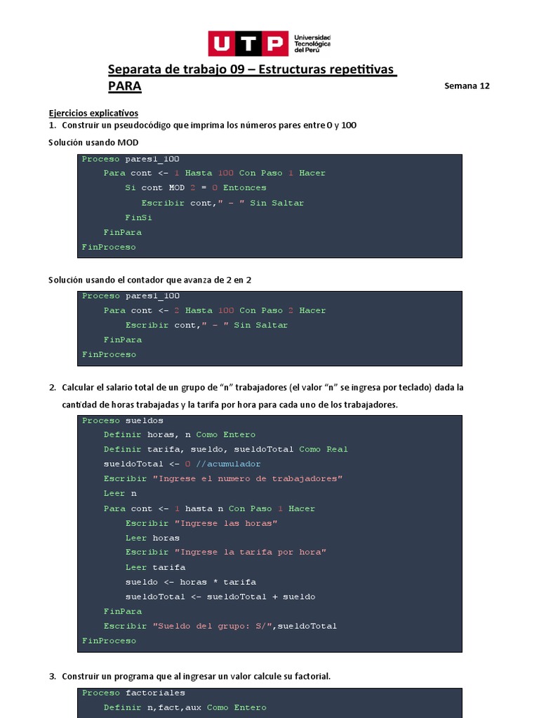 Ejercicio de Pseint 2022 | PDF | Matemáticas