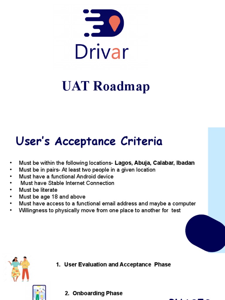 DejiMVP - UAT Roadmap | PDF | Software Testing | Information And ...