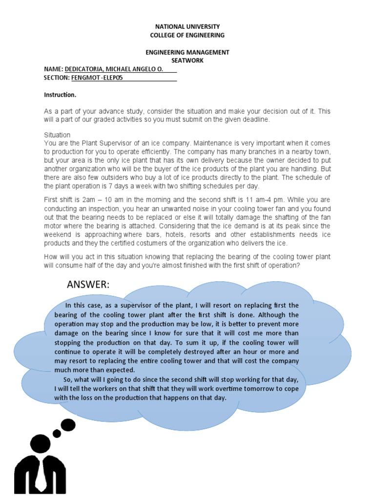 Seatwork - Decision Making | PDF