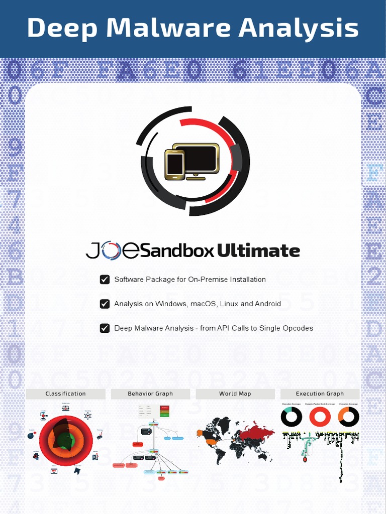 Joe Sandbox Ultimate Feature Sheet | PDF | Malware | Computing Platforms