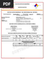 HDS Gas Amargo | PDF | Combustión | Agua