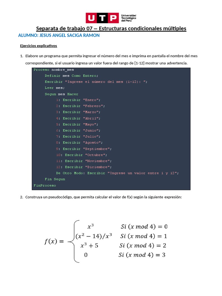 Algoritmos S9 SacigaRamonJesusAngel | PDF | Algoritmos