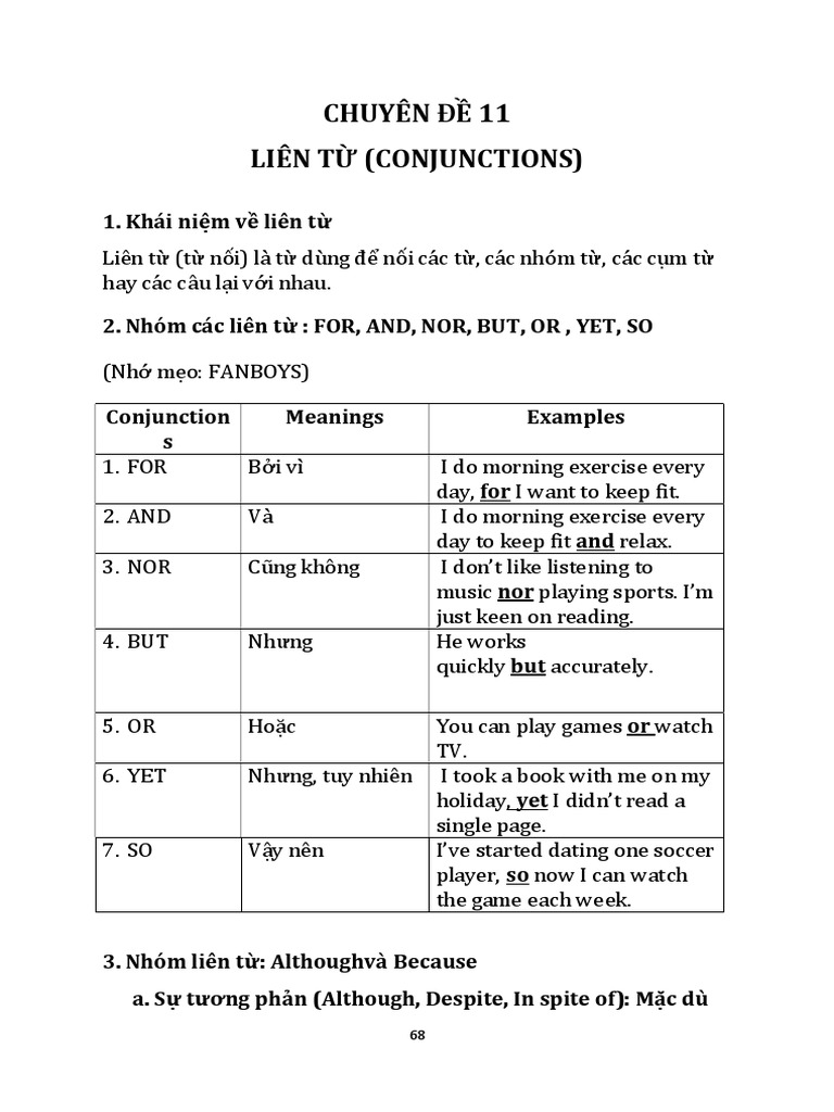 Understanding Conjunctions: A Comprehensive Guide to Common ...