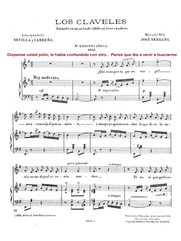 1 - Claveles - Romanza de Rosa | PDF