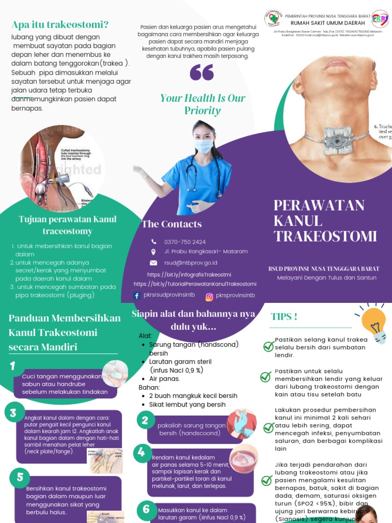 Leaflet Trakeostomi | PDF